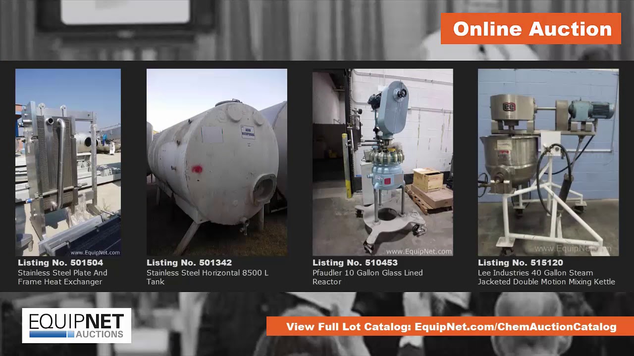Online Auction: Processing, Lab and Ancillary Equipment Liquidation ...