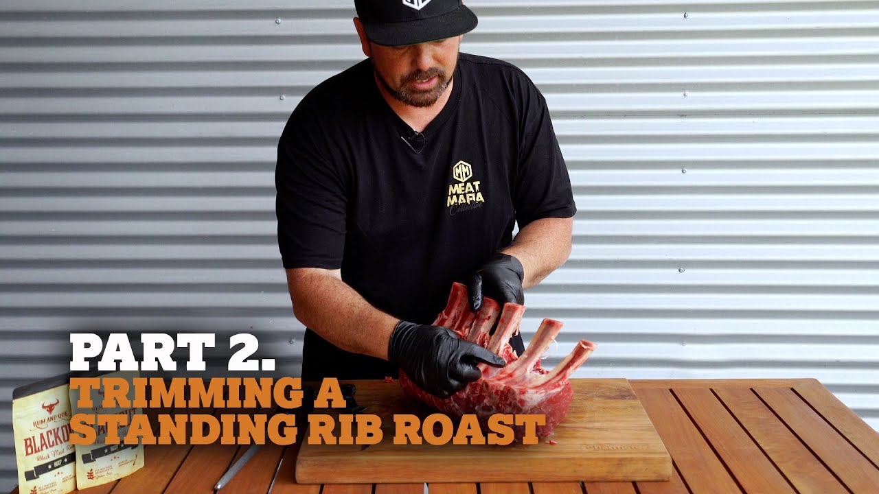 Standing Rib Roast Masterclass | Part 2: Trimming a Standing Rib - YouTube