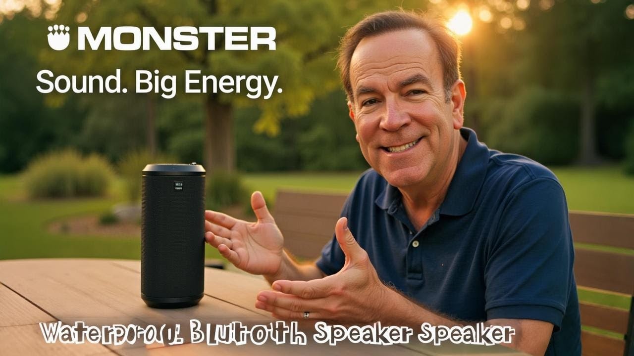 Monster S320 Portable, Powerful and Waterproof Bluetooth Speaker - YouTube