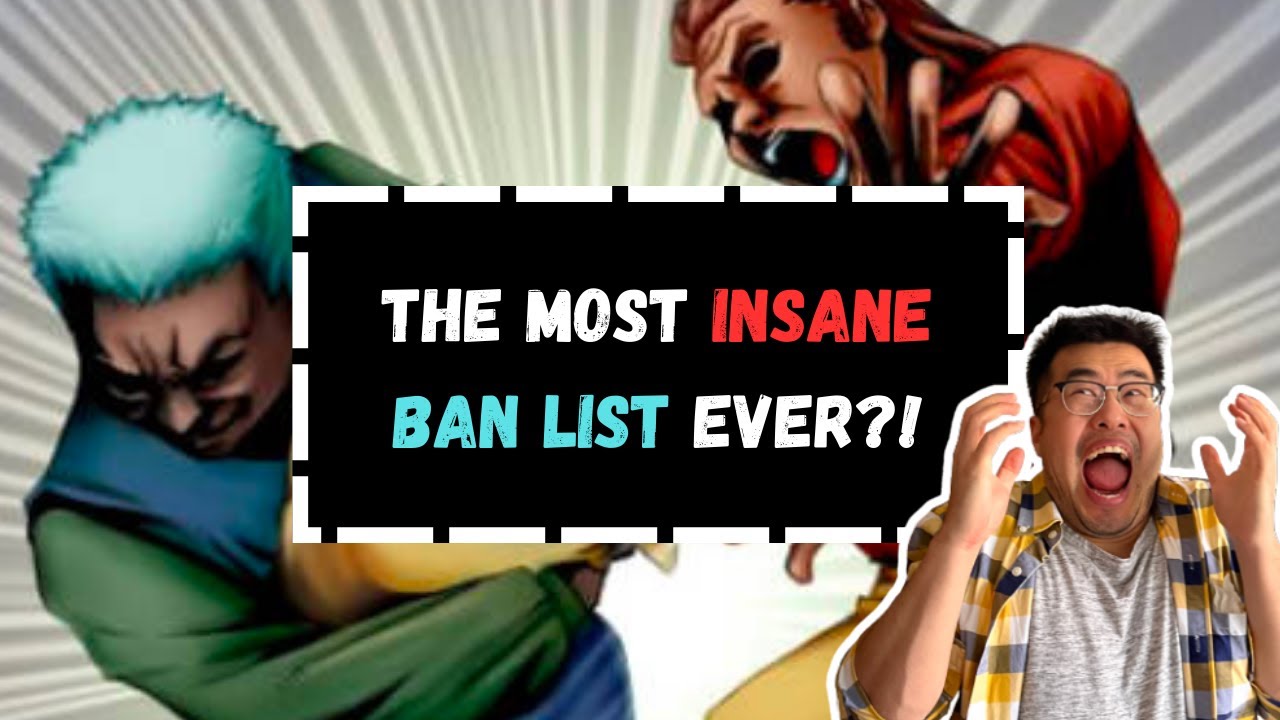 THIS BAN LIST IS CRAZY! BUT DOES IT CHANGE ANYTHING? - YouTube