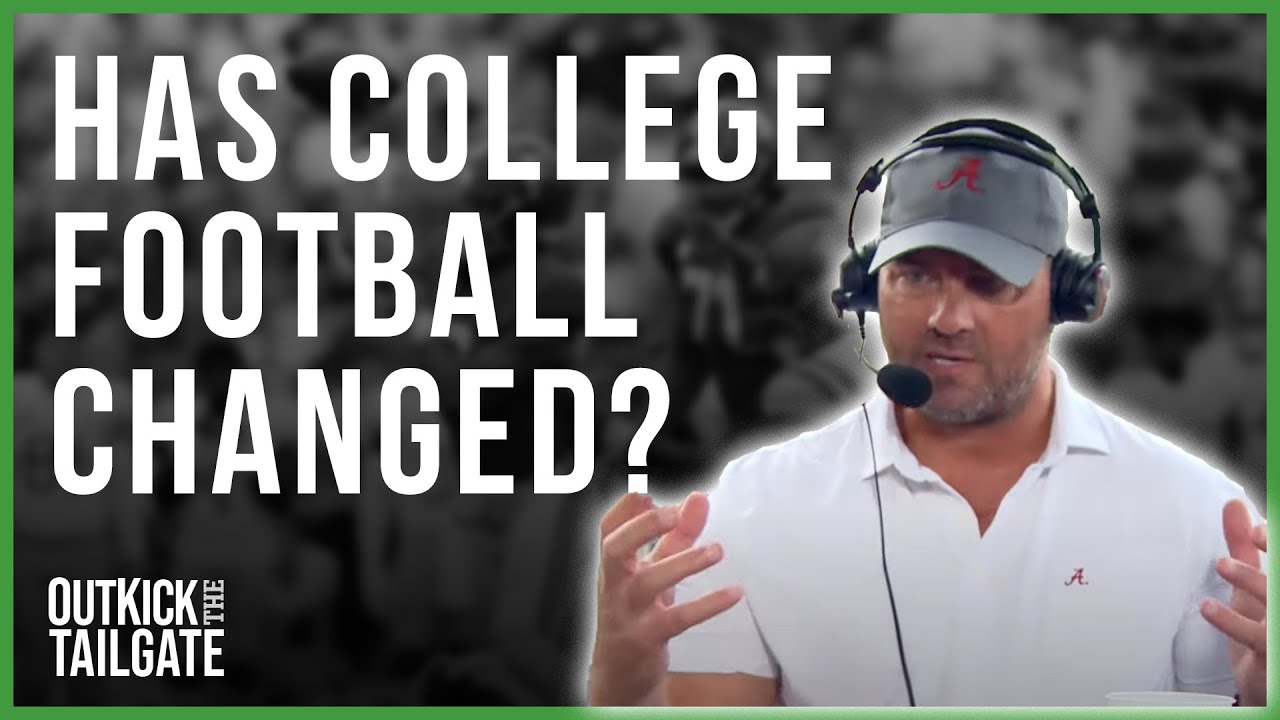 Jay Barker Talks How College Football Has Changed - YouTube