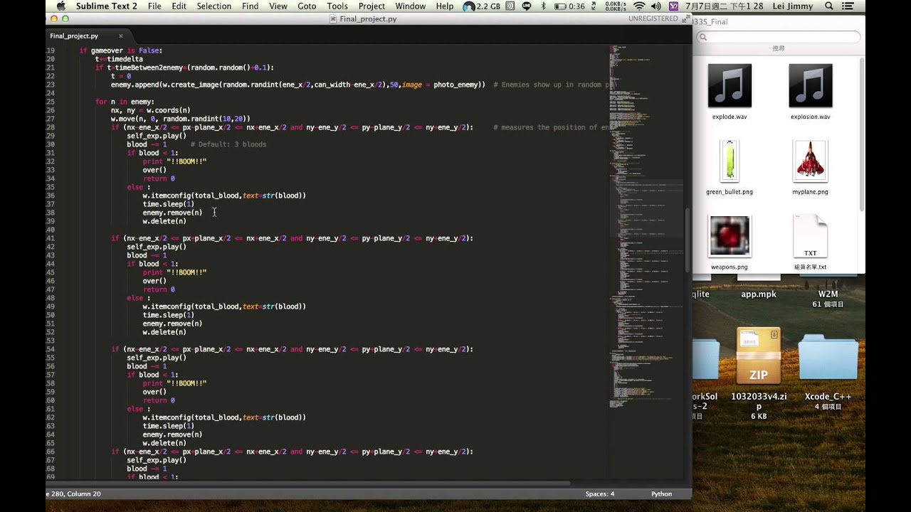 final code - YouTube