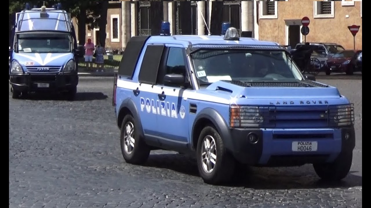 Polizia Roma // Politie in Rome - YouTube