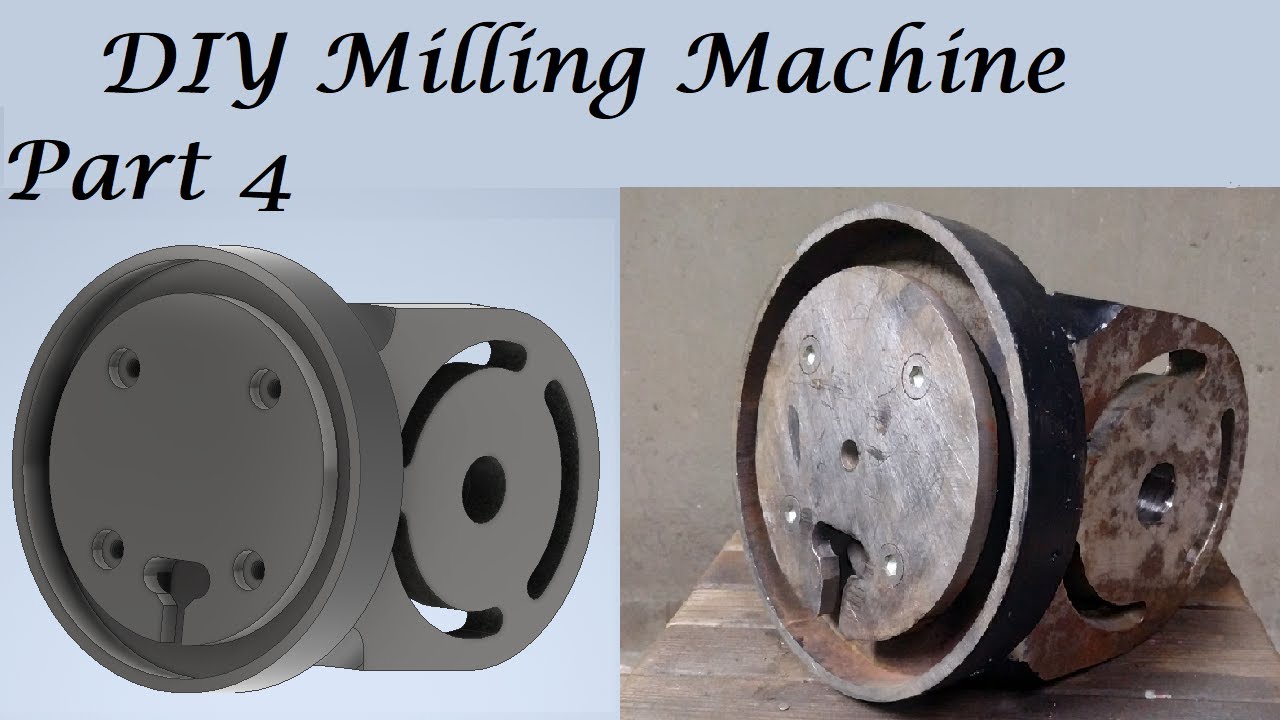 DIY Milling Machine Build [Based on Bridgeport]. Part 4: Ram Adapter ...