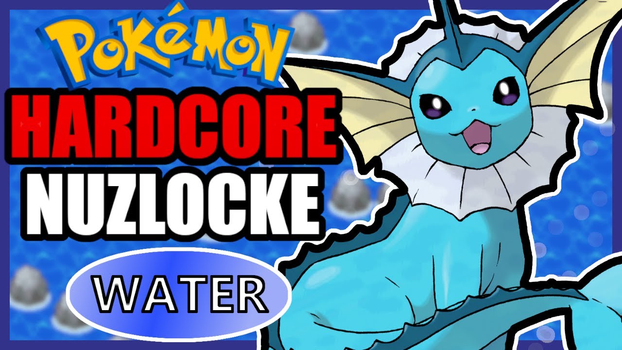 Pokemon Fire Red Hardcore Nuzlocke - Water Types Only (No Items or Over ...