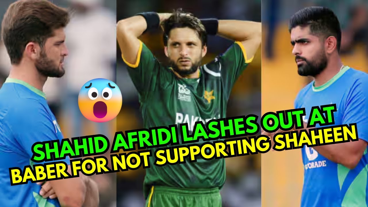 Huge Controversy on Pakistan Captaincy | Baber VS Shaheen | Shahid ...
