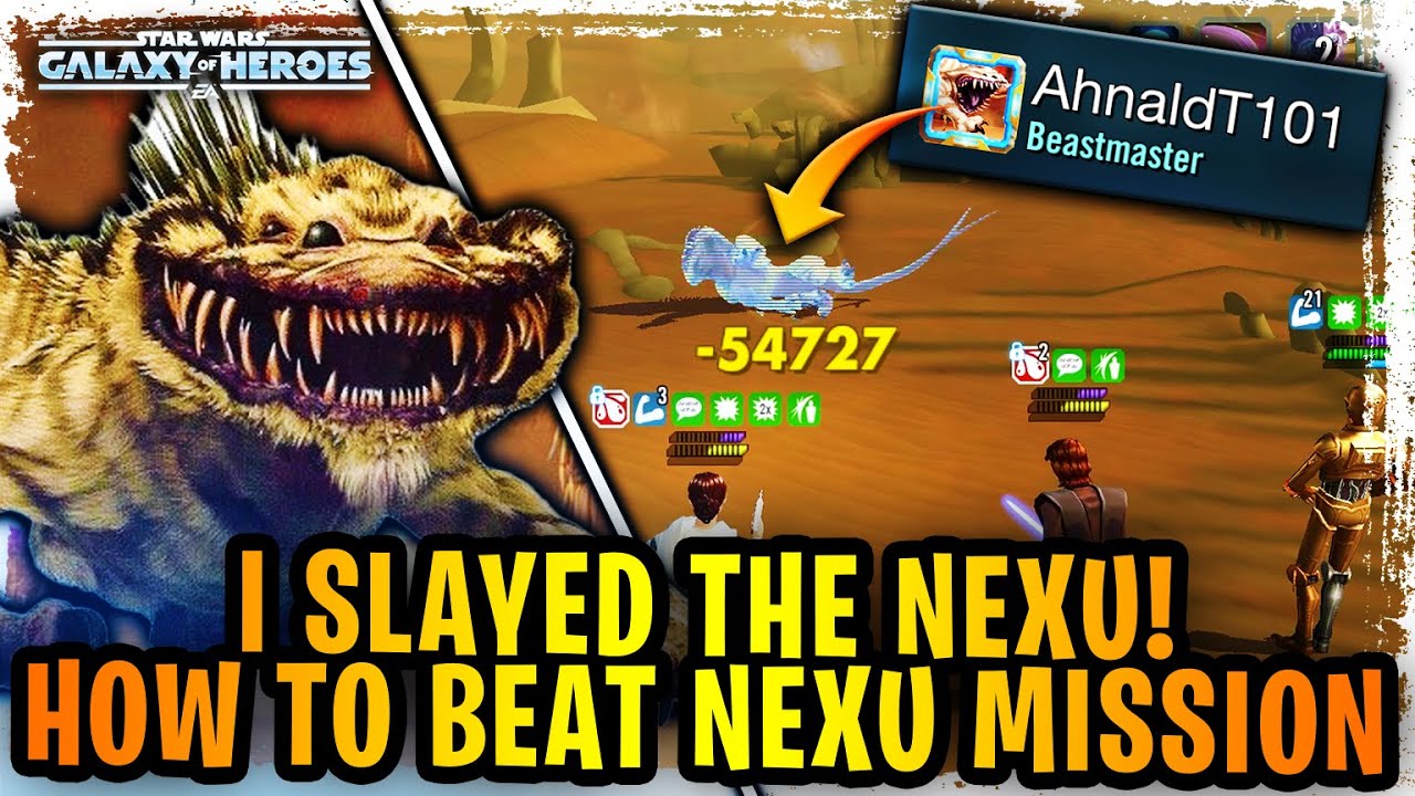 I FINALLY SLAYED THE NEXU How to Beat the Nexu Combat Mission Phase 4 ...