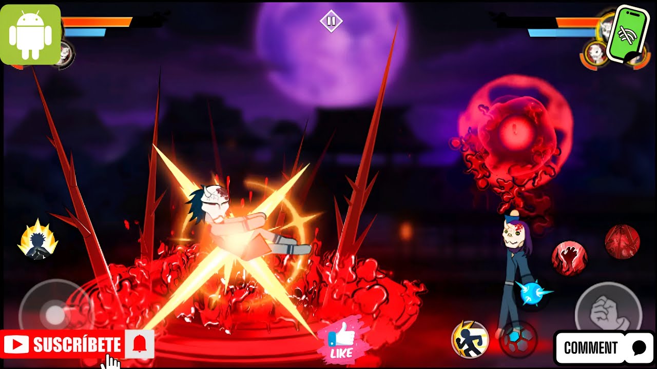 Stickman Shadow Hunter Fight [ Android Gameplay ] @offlineplayhouse ...