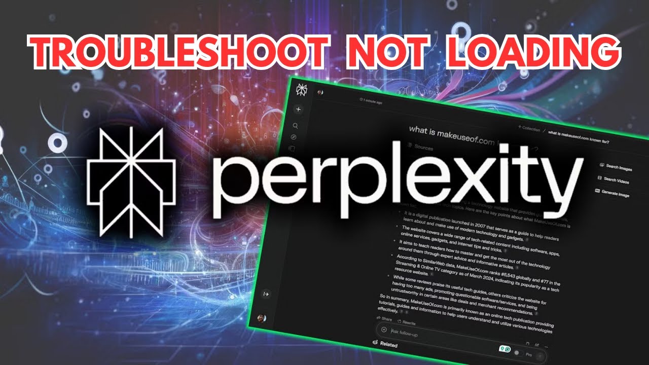 How to Troubleshoot Perplexity Ai Not Loading 2025? - YouTube