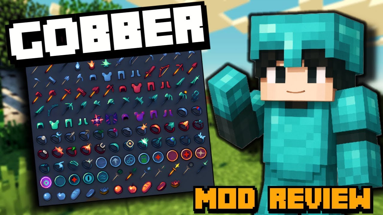 MOD de MINERALES, ARMAS, ARMADURAS... | GOBBER MOD REVIEW (1.20.1 ...