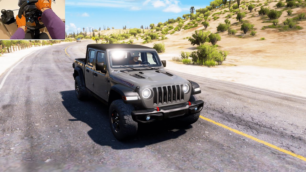 Jeep Gladiator 2020 | Offroading | Forza Horizon 5 | Logitech g29 ...