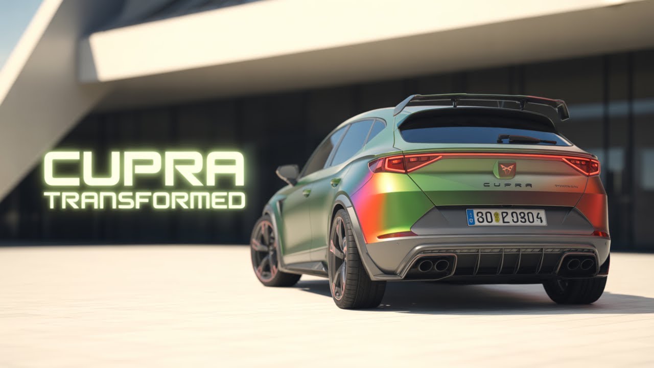 First Aesthetic Modifications for the CUPRA - YouTube