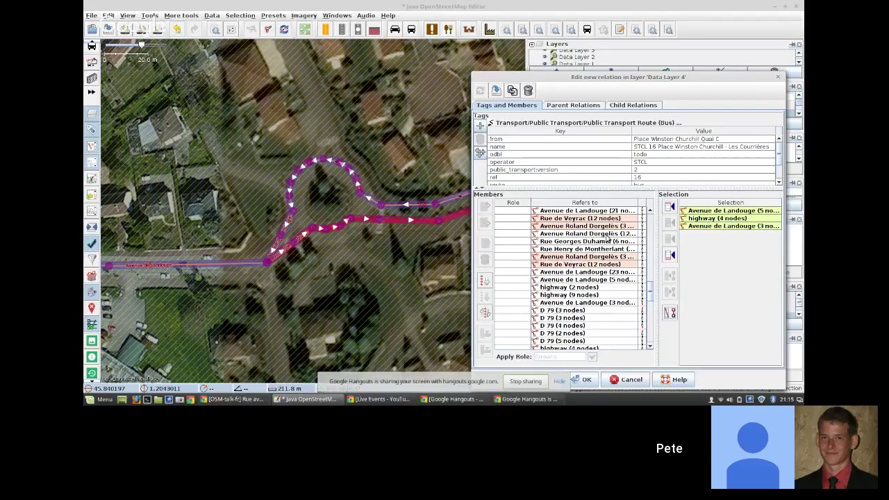 Public Transport editing with JOSM PT_Assistant plugin - YouTube