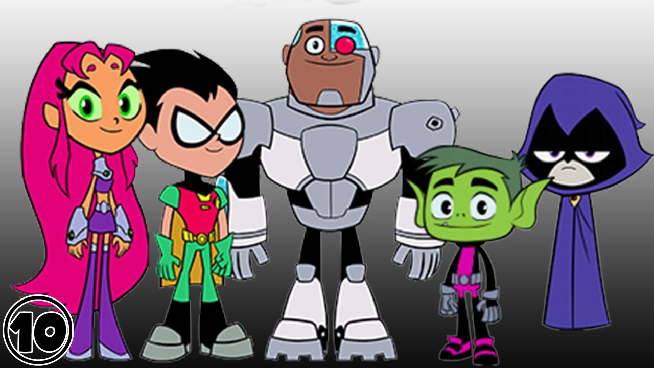 Top 10 Teen Titans Surprising Facts - Part 2 - YouTube