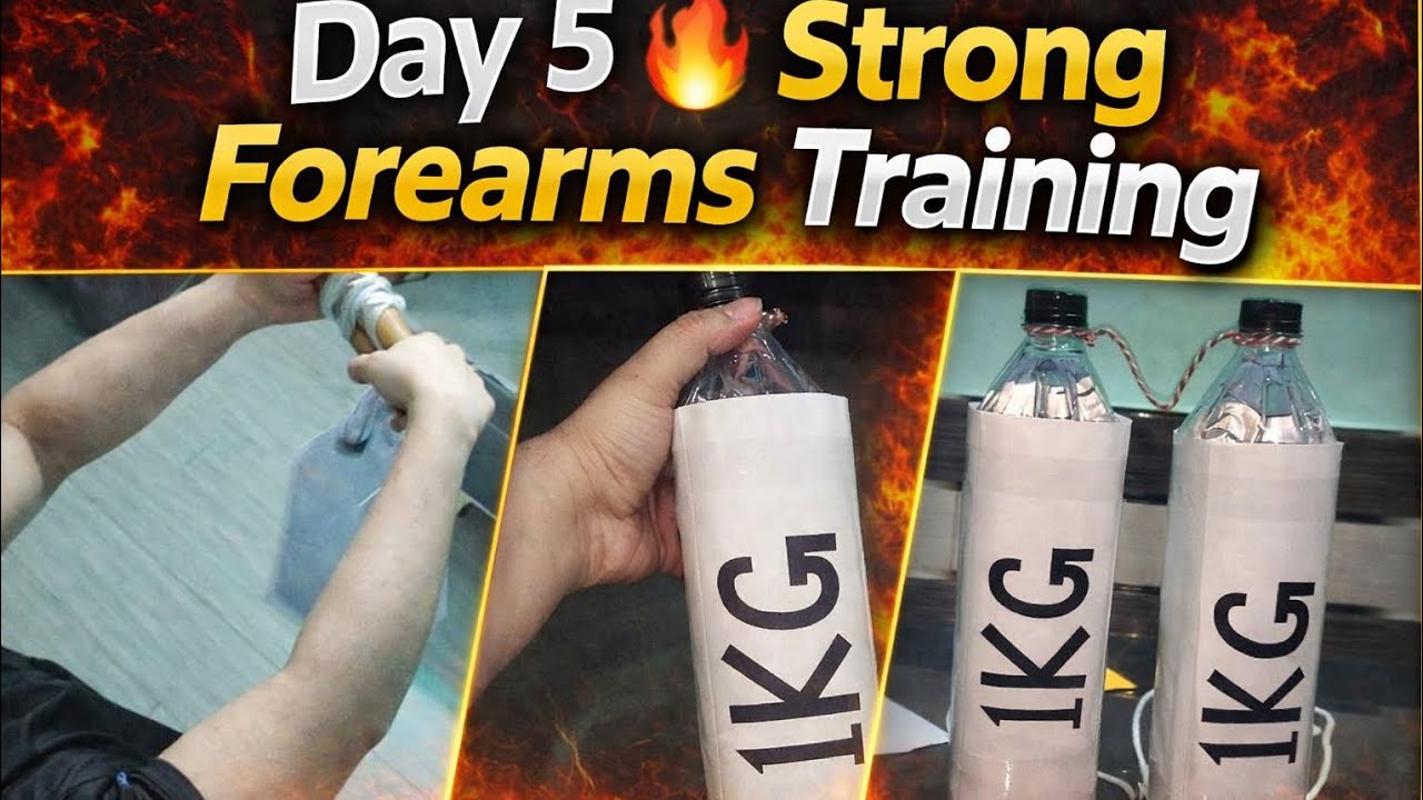 Day 5 🔥 Strong Forearms Training | 100 Days Challenge Forearms Workout ...