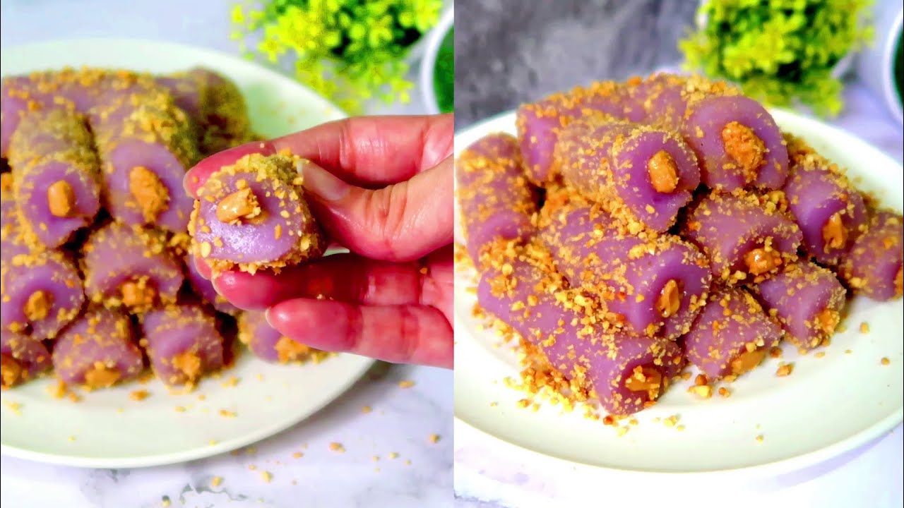 TRY NYO TO SA GLUTINOUS RICE ! MURANG RECIPE NA SOBRANG SARAP! Tikoy ...