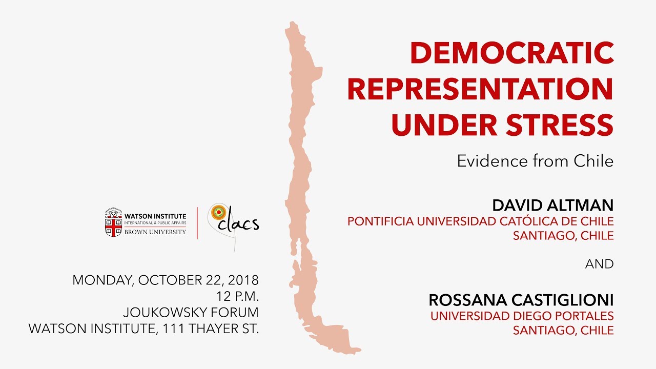 Democratic Representation under Stress: Evidence from Chile - YouTube