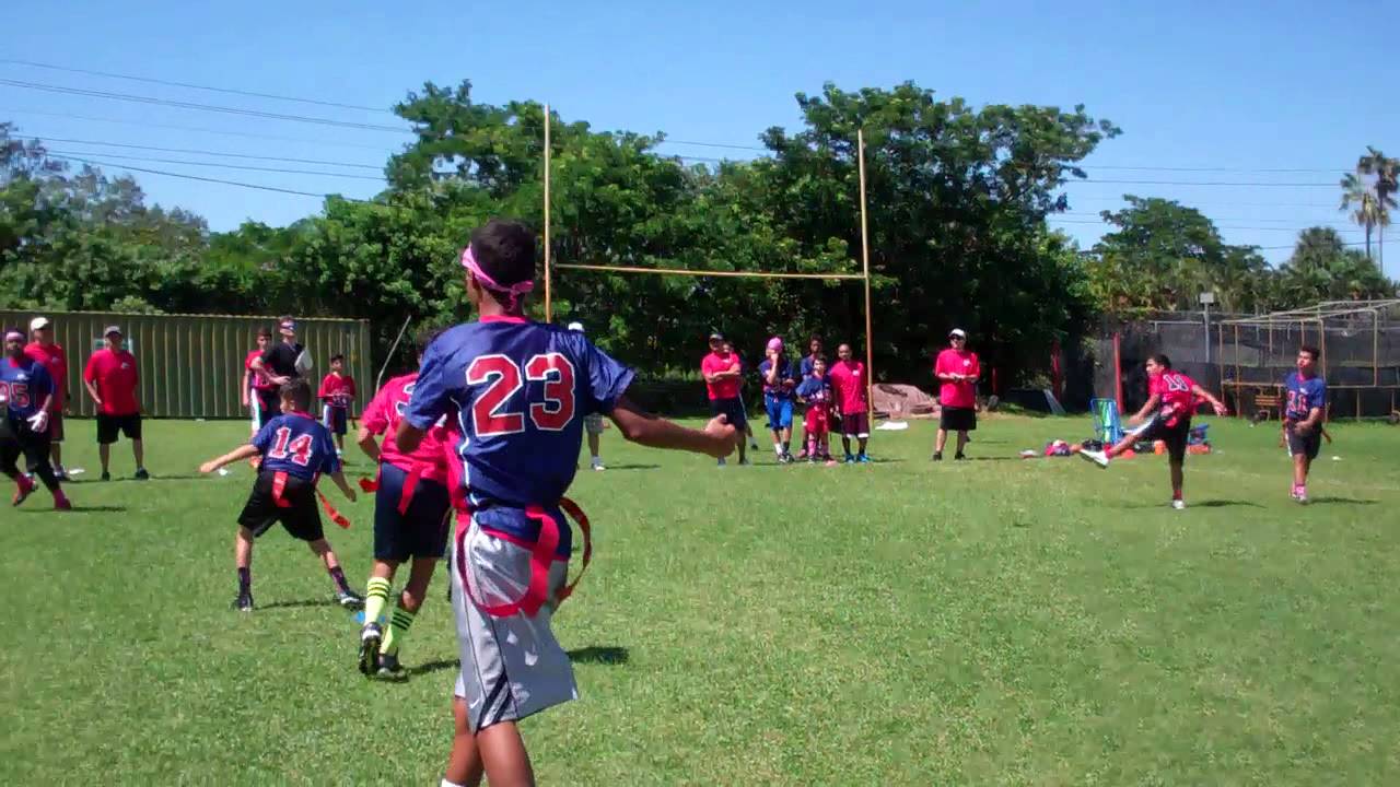 i9sports miami terminators flag football - YouTube