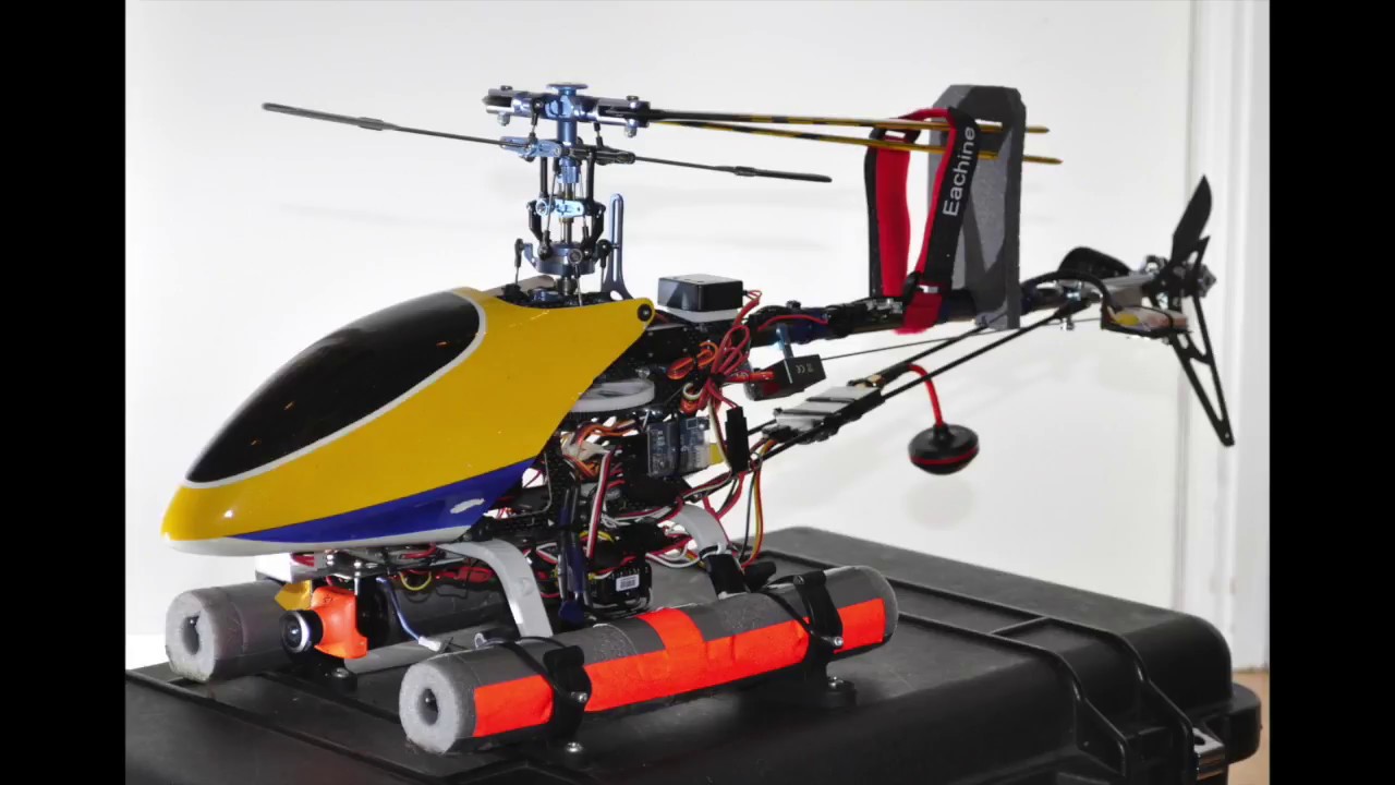 FPV 450 RC Helicopter w Runcam Eagle 2 & Skylark Tiny OSD III - YouTube