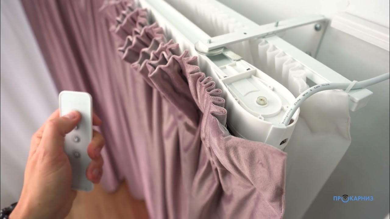 Раздвижной электрокарниз для штор Novo N17 Ultra от компании Прокарниз ...