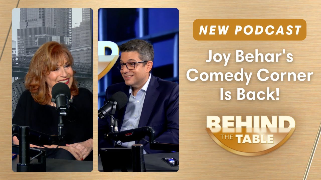 Joy Behar's Comedy Corner Is Back! | Behind the Table Podcast - YouTube