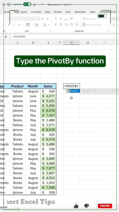 Say goodbye to Pivot Tables in Excel! ️ #excel #workhacks #exceltips - YouTube