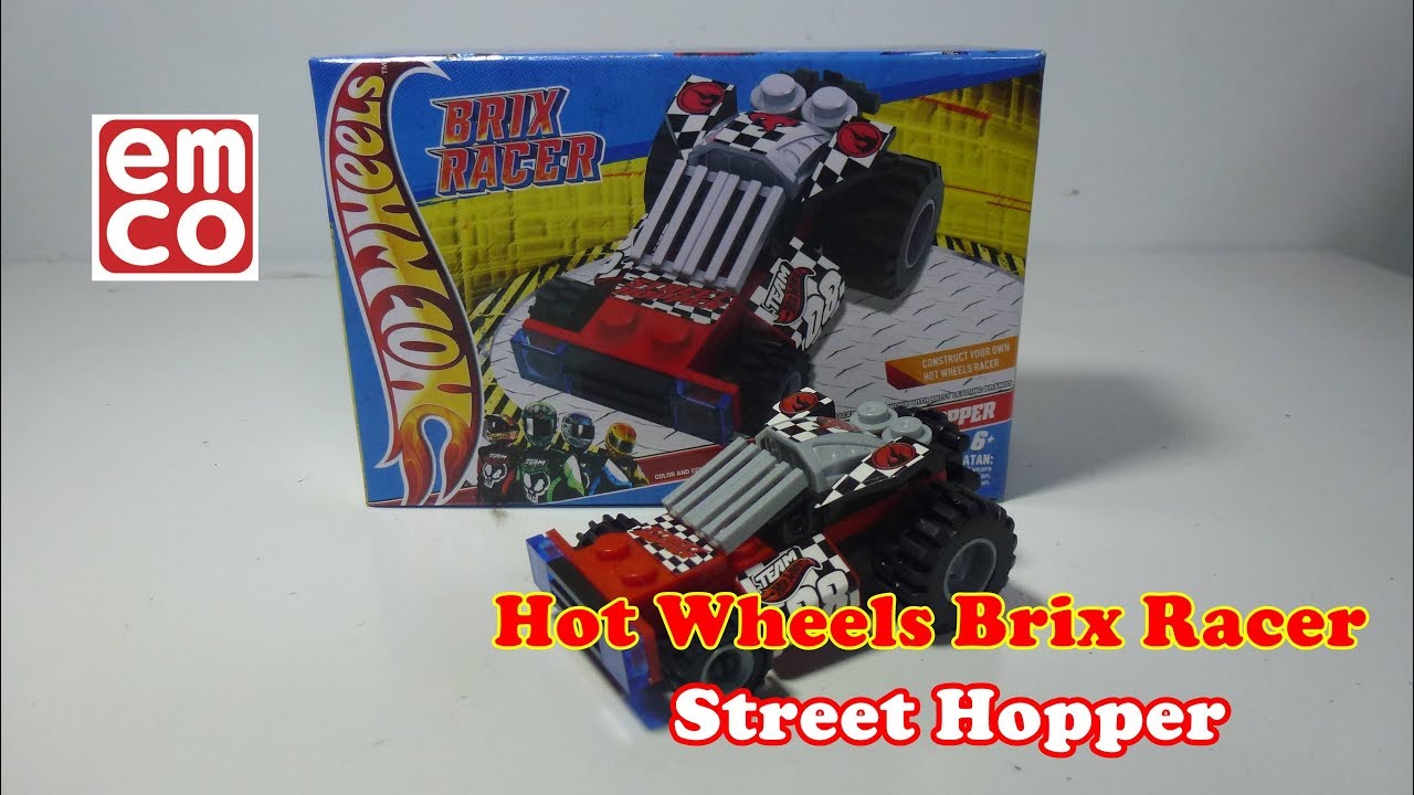 Lego emco - Hot Wheels Brix Racer - Street Hopper - YouTube