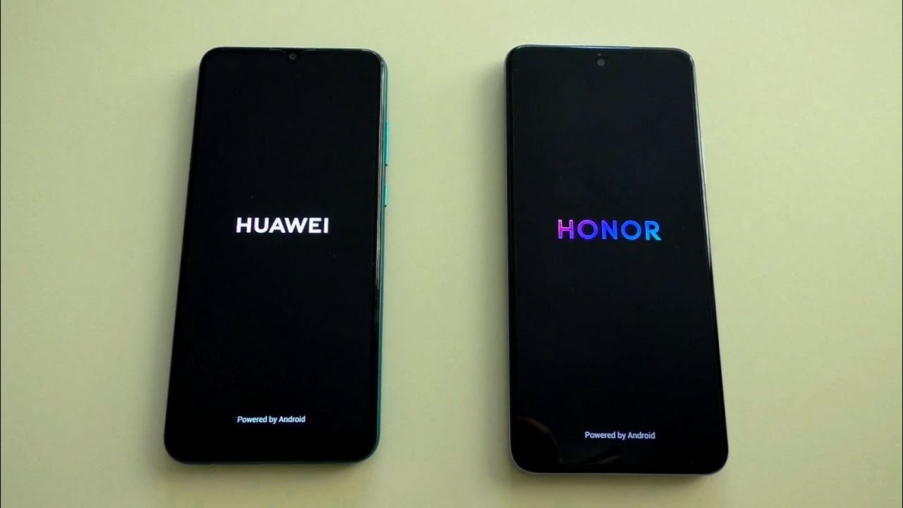 Huawei vs Honor Android Bootanimation - YouTube