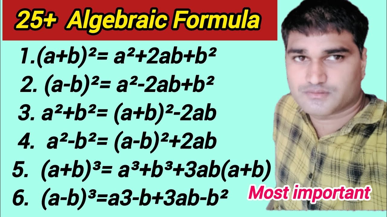 Algebra Formula All | Algebra Formula revision | Algebra Formula ...