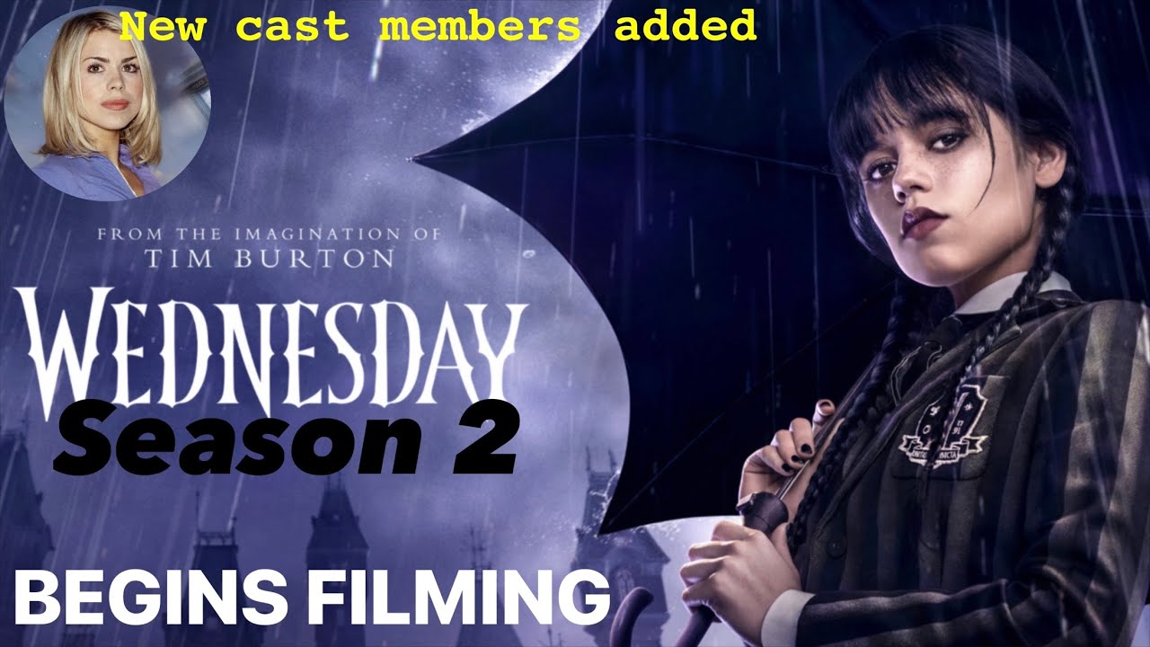 WEDNESDAY SEASON 2 OFFICIALLY Starts FILMING!!!! Billie Piper ...