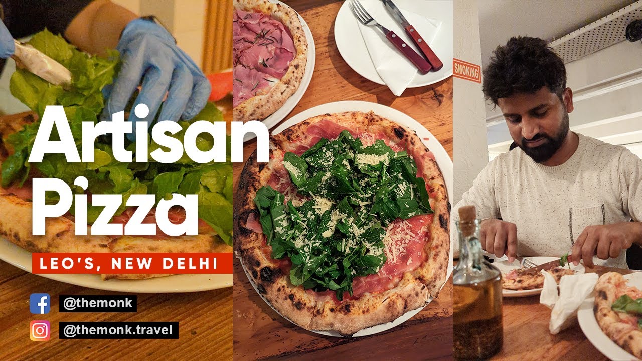 Best Pizza Taste Ever! | New Delhi | The Monk - YouTube