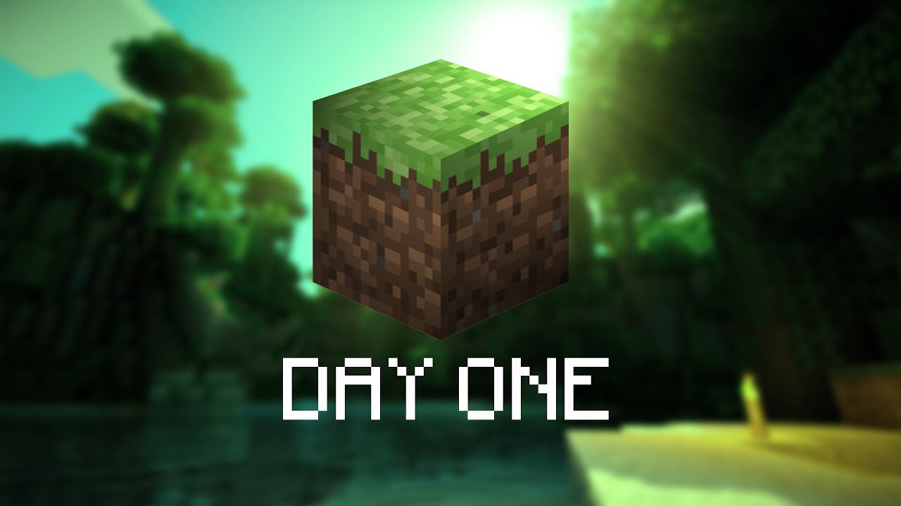 Day One - Minecraft 1.15.2 Singleplayer Survival Part 1 - YouTube