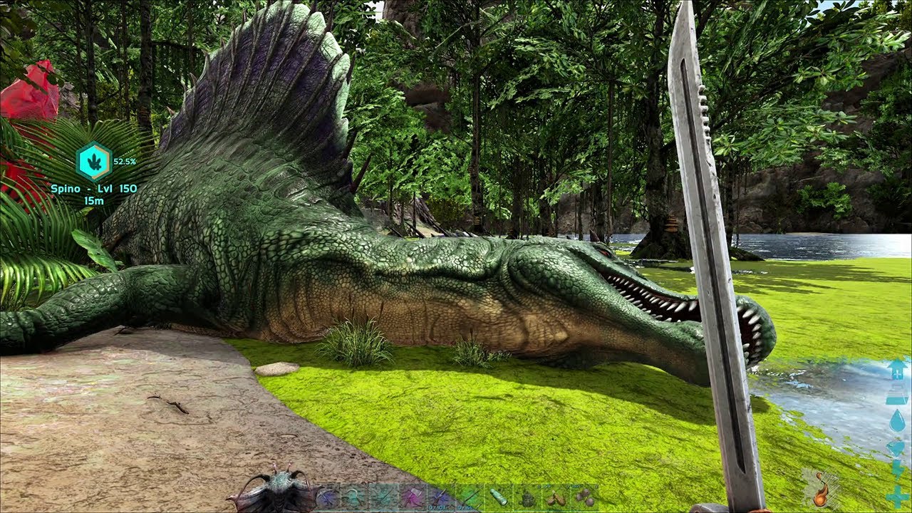 ARK Survival Evolved S3E96: Spinosaur - YouTube