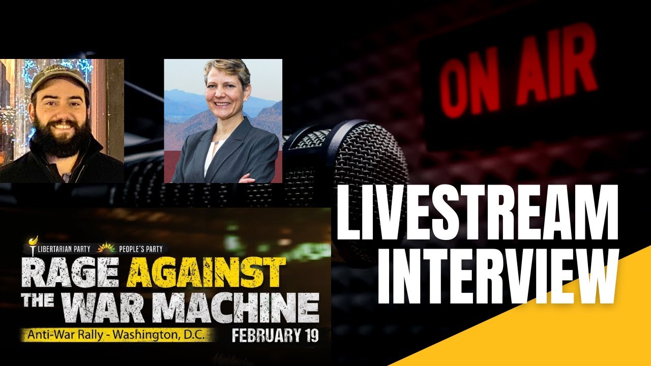 Livestream Interview: Rage Against the War Machine - Nick Brana & Diane ...
