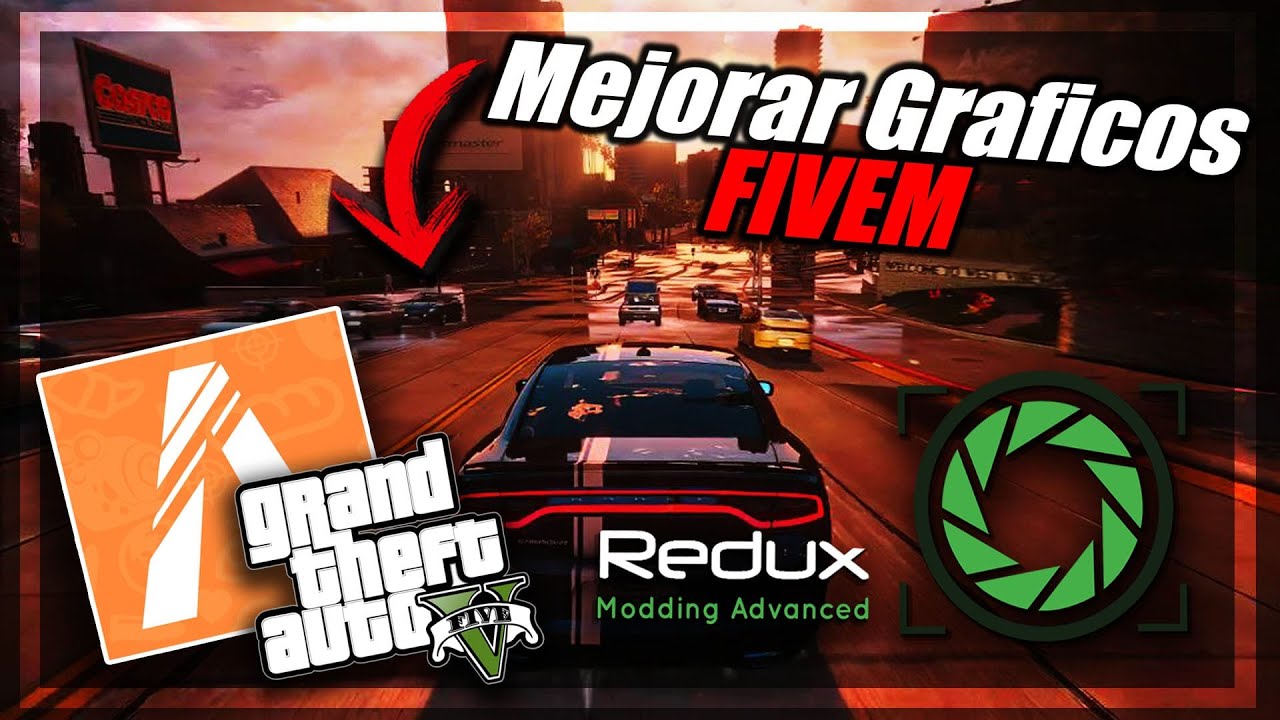 🤯MOD GRÁFICO REDUX para 🐌FIVEM😎| 🔝Sin Perder FPS+ 📈| GTA V | PC🖥 | 2020 ...