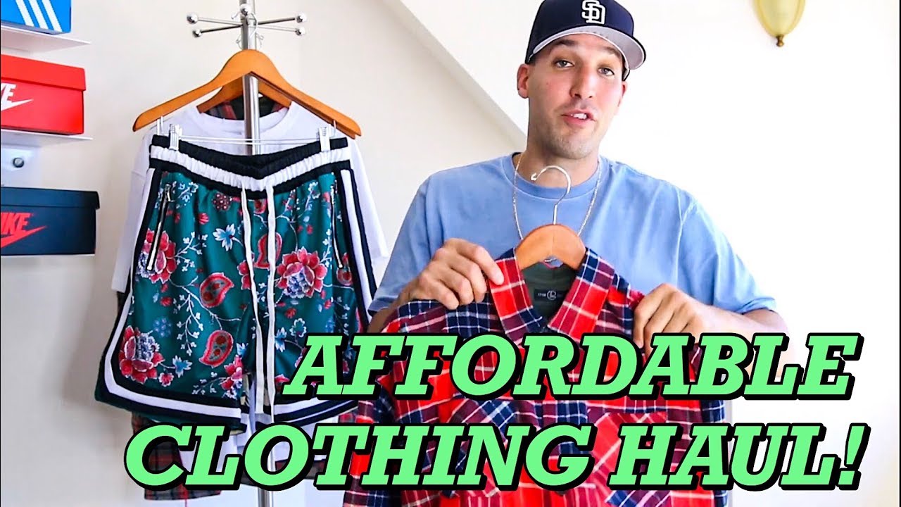AFFORDABLE SUMMER CLOTHING HAUL! STREETWEAR FOR CHEAP - YouTube