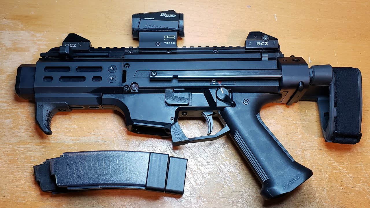 CZ scorpion micro evo 3 s2 quick overview and review - YouTube