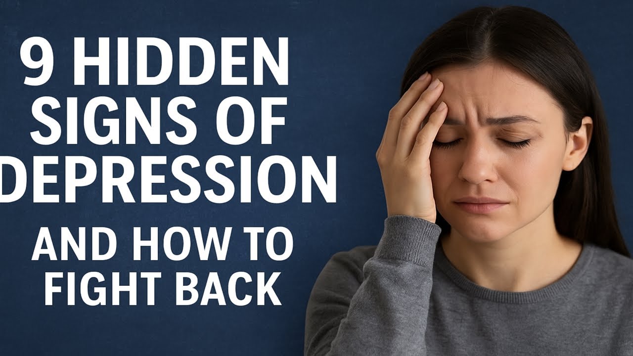 How to Spot the 9 Hidden Signs of Depression — And Start Healing - YouTube