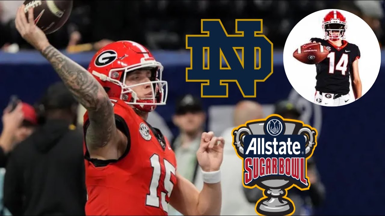 Georgia turns to backup Stockton at quarterback in CFP quarterfinal ...