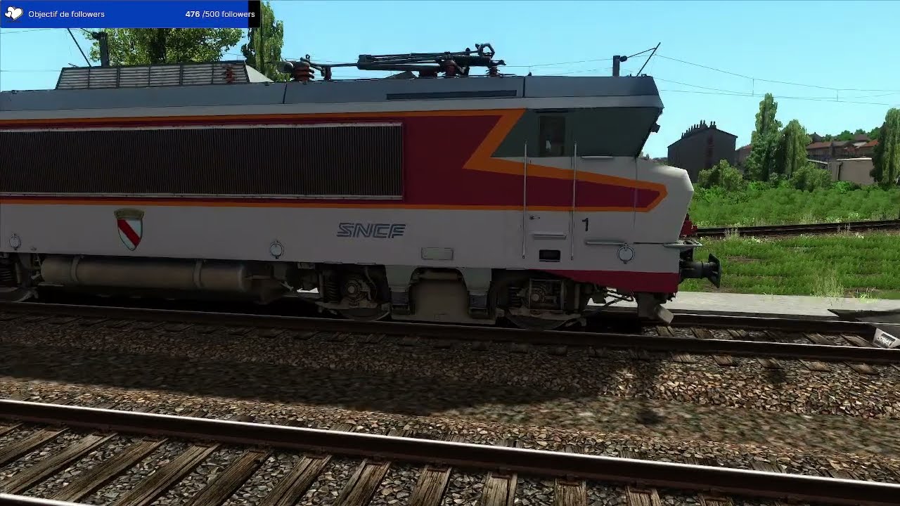 Train Simulator Classic - De Metz à Onville en BB 15000 (Francfort ...