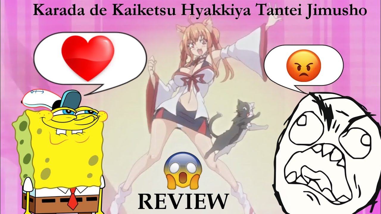 ANIME ECKE - Karada de Kaiketsu Hyakkiya Tantei Jimusho [REVIEW] - YouTube