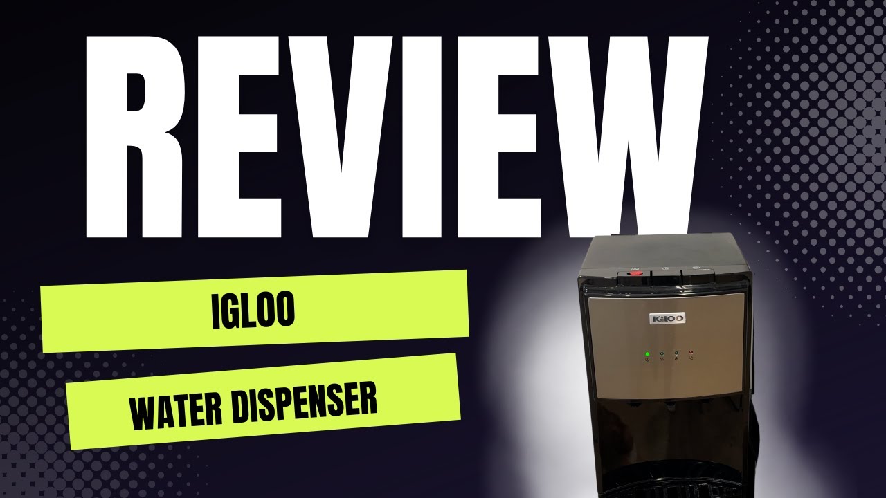 IGLOO in-home water dispenser Review - YouTube