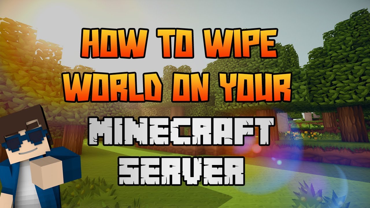 How To Wipe World On Your Minecraft Server - ScalaCube - YouTube
