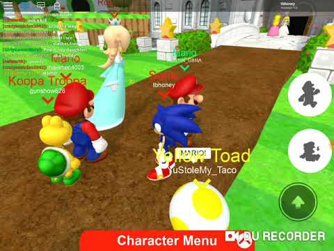 Super Mario RP in Roblox. IM SONIC! TM Gamer Gaming with Talia - YouTube