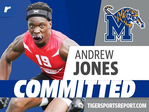 Andrew Jones 4 Star ⭐️⭐️⭐️⭐️ ILB Commits To Memphis || Career ...
