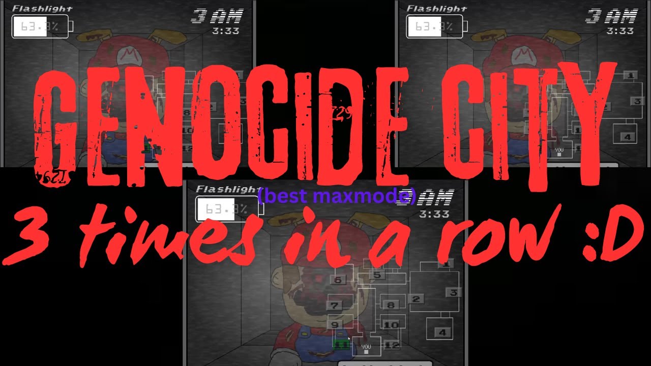 FNaS 2 CN - Genocide City is DEAD (Genocide City Completed 3 Times in a ...