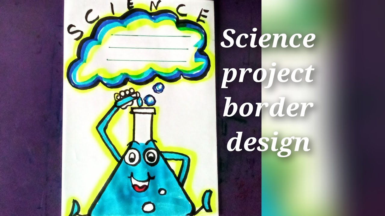 How to make design of science project|beautiful border design for ...
