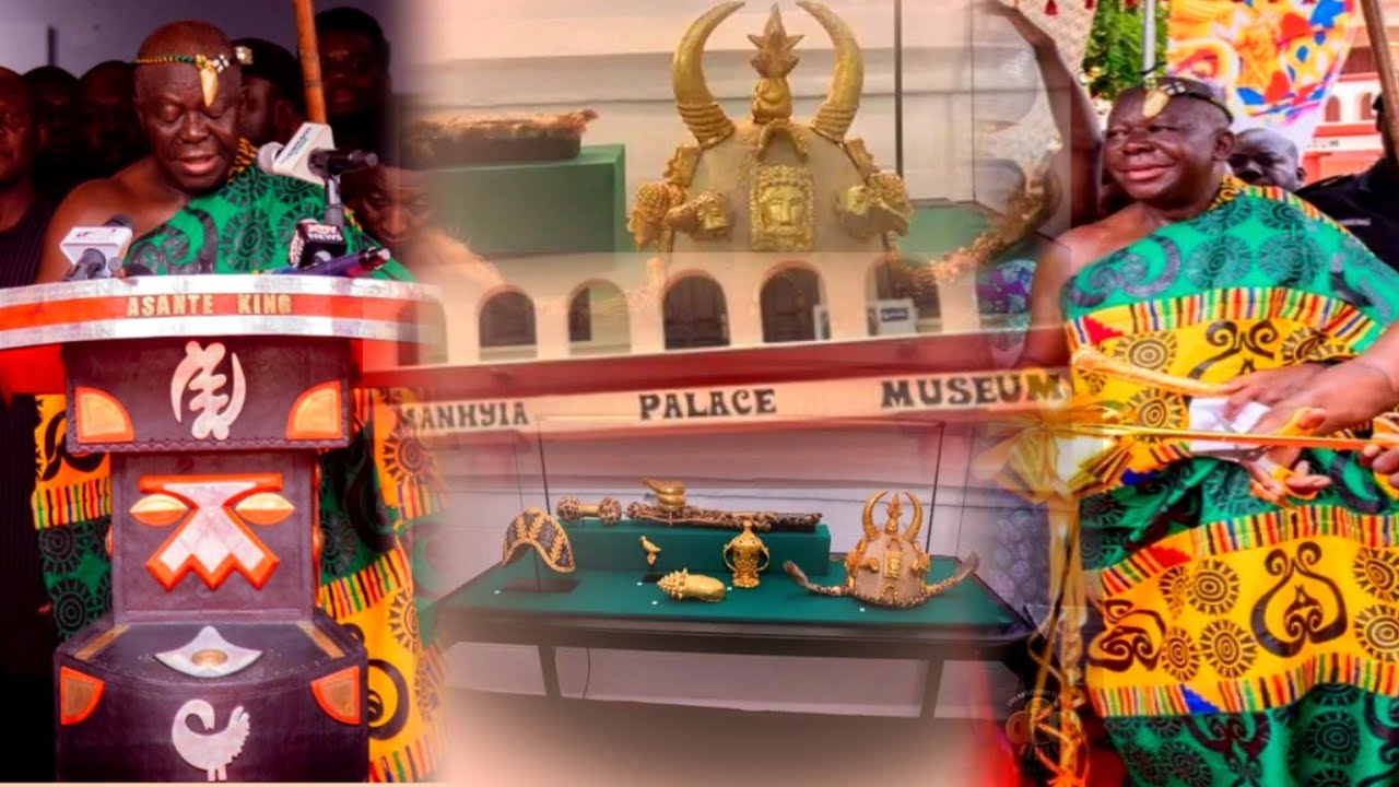 Otumfour Praises His Ancestors..Manhyia Palace Museum 200 Years And ...