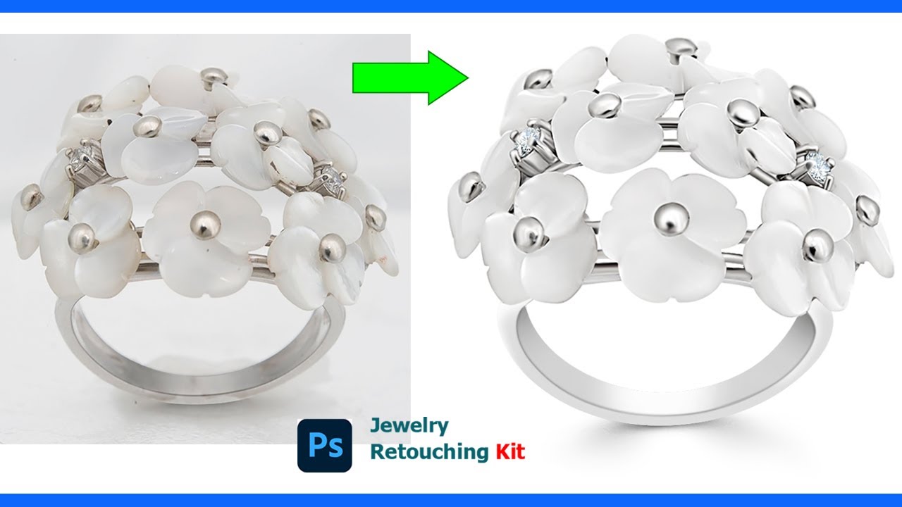 Hi-end Jewelry Photo Editing | Jewelry Retouch in Photoshop | Photoshop ...