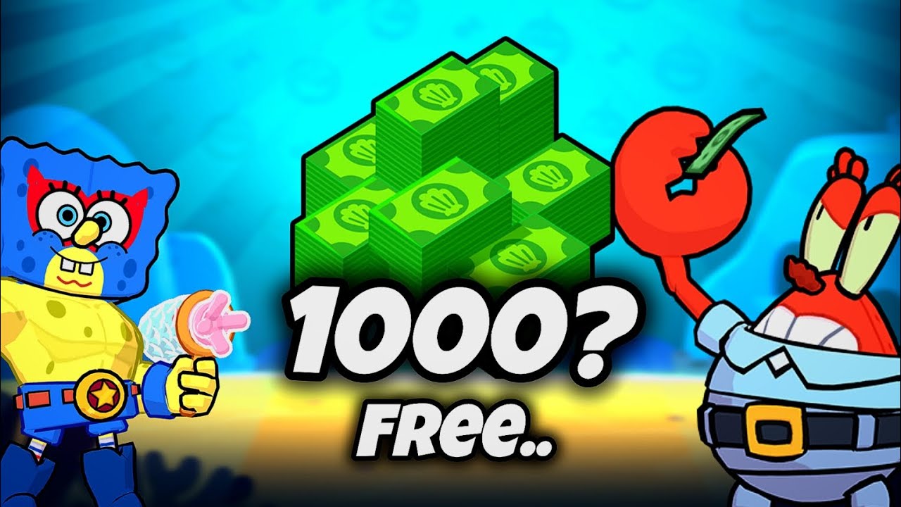 How To Get FREE 1000 KRUSTY KASH In Brawl Stars? SpongeBob x BrawlStars ...